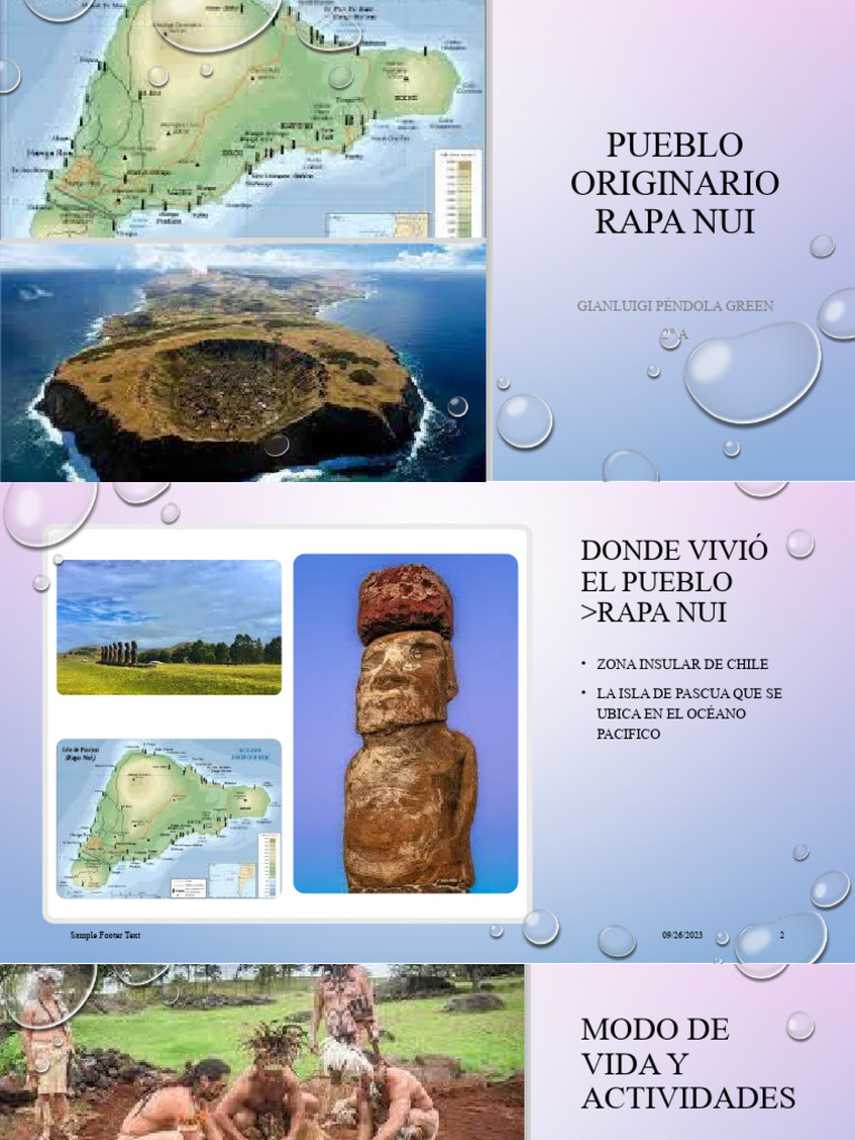 Pueblo Originario Rapa Nui | PDF