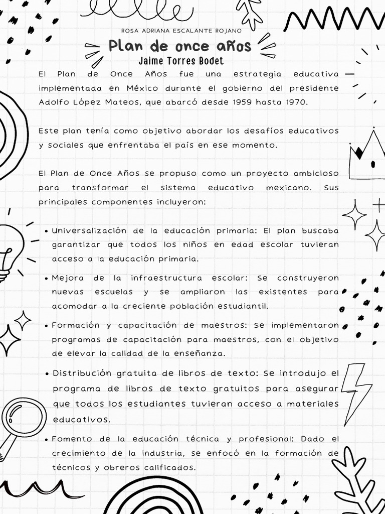 Plan de Once | PDF