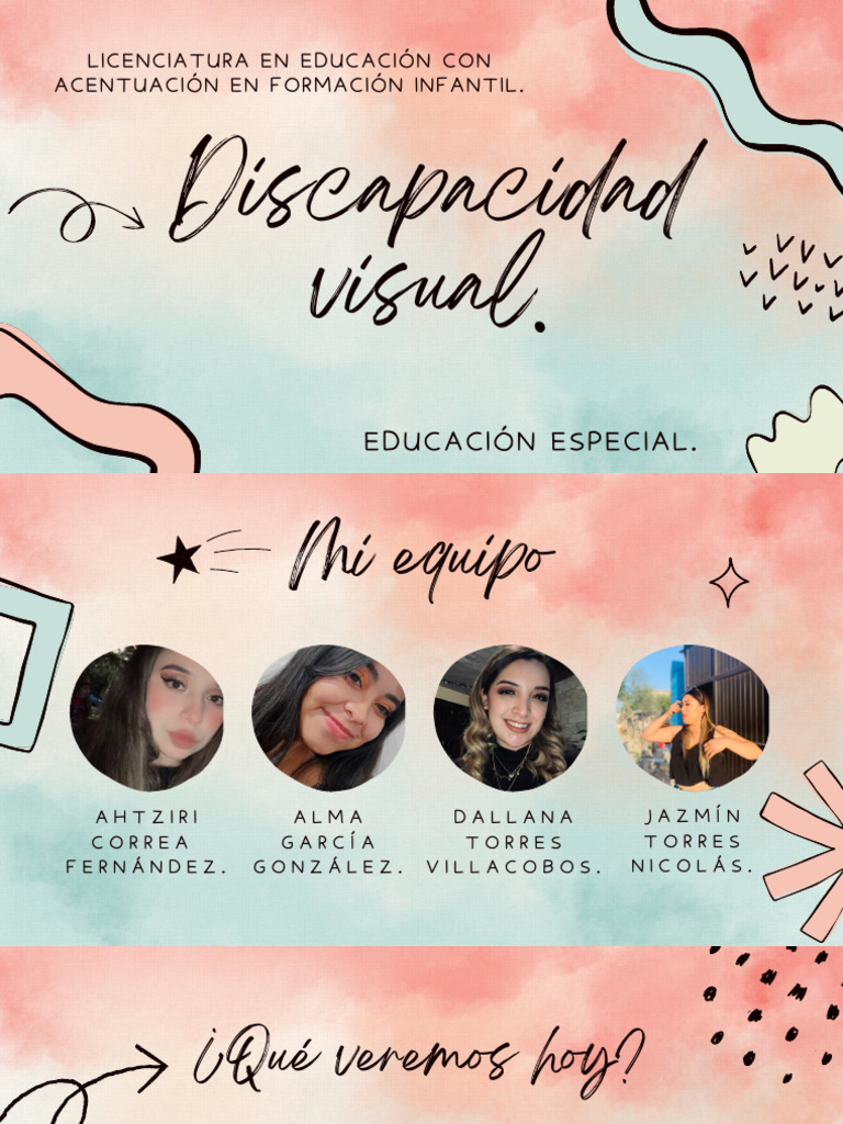 Estrategias para Discapacidad Visual | PDF