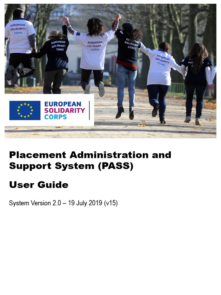 esc_pass_user_guide_v2-0_-_2019-07-19_v15 | PDF | Login | Information