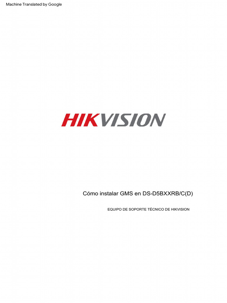 How To Install GMS in DS-D5BXXRB-C (D) (V2.4.0) | PDF | Adobe Flash | Google Play
