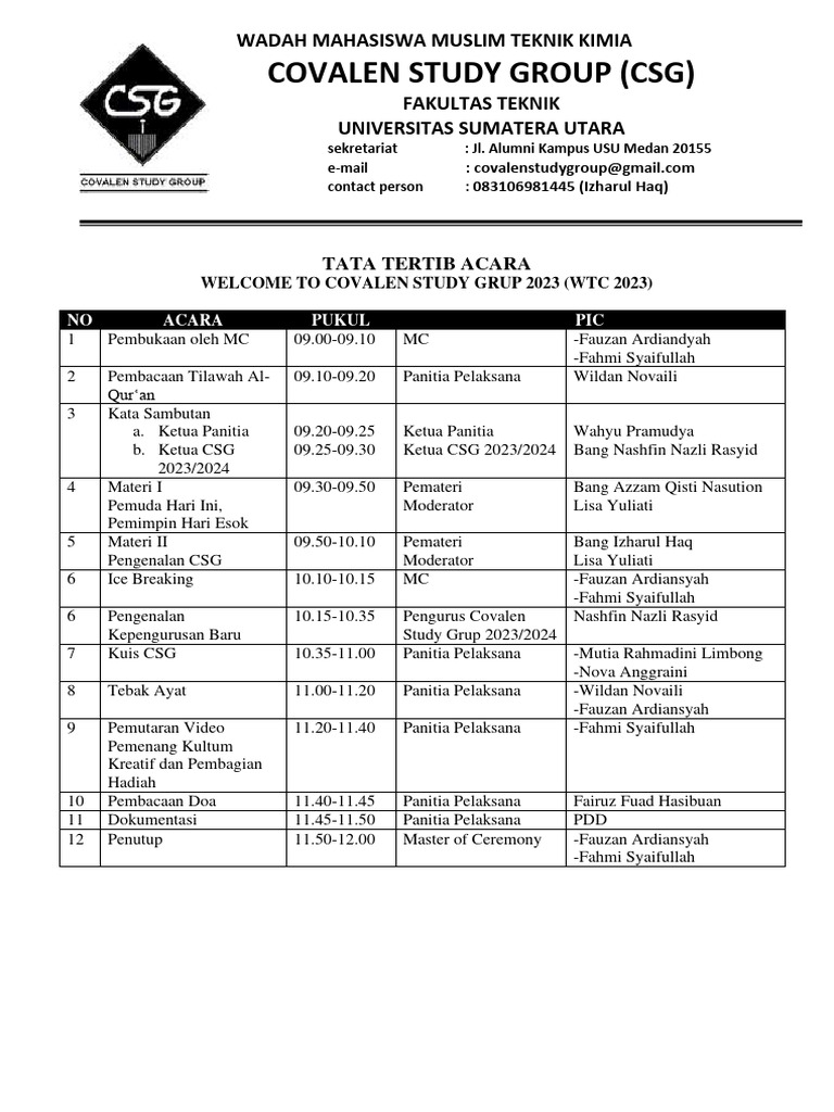Welcome to Covalen Study Group | PDF