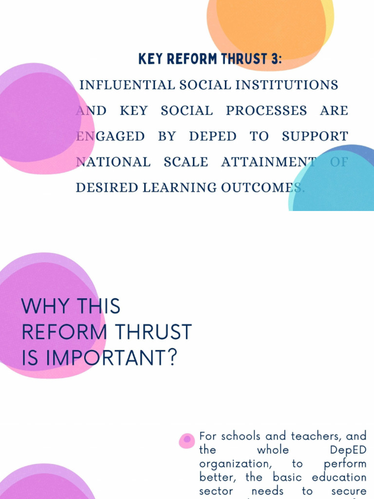 Key Reform Thrust 3-Final | PDF