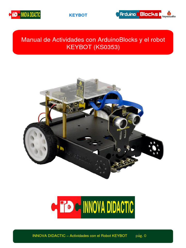 004 ITEM 2. Manual de Actividades Con ArduinoBlocks y El Robot Keybot | PDF