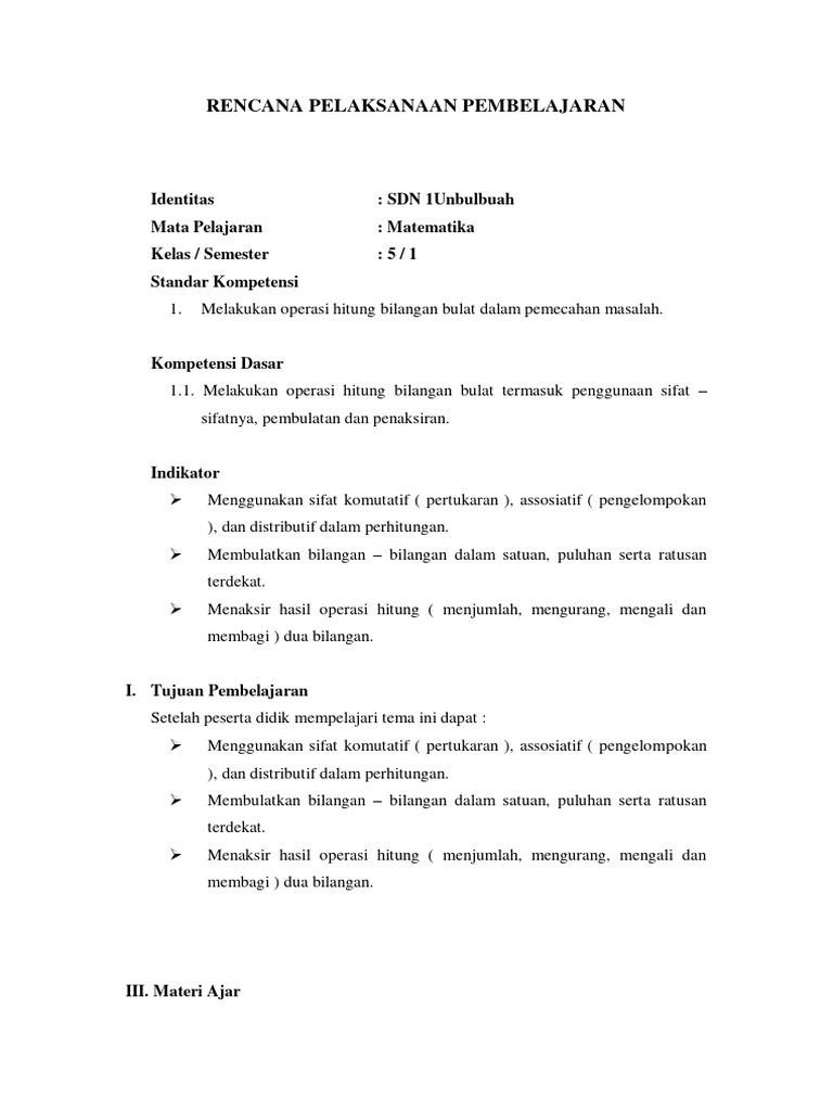 Yuli Rahayu RPP NTK Ipa Ips | PDF