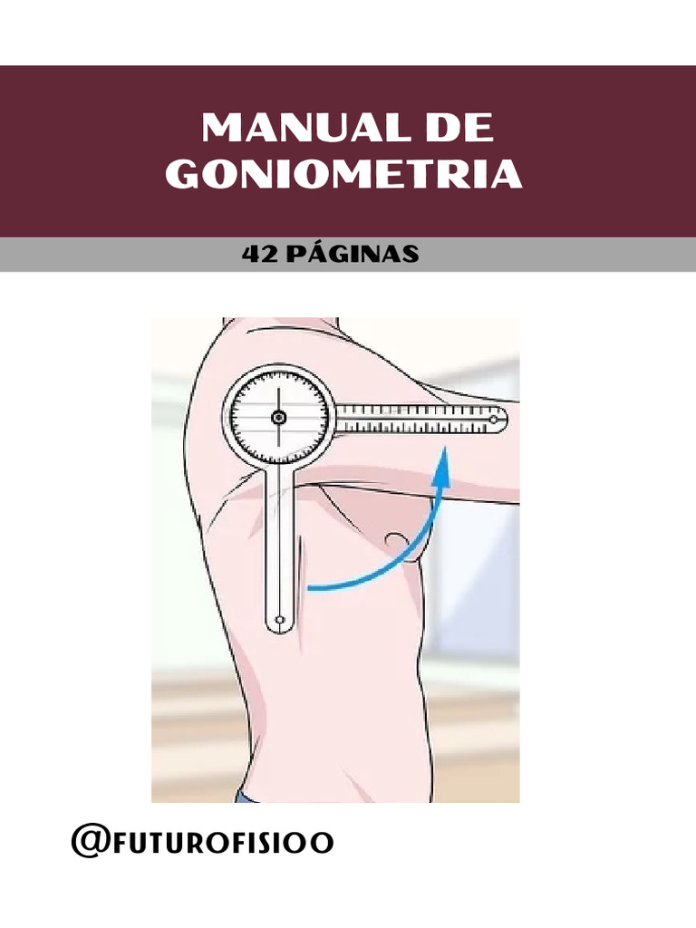 Manual de Goniometria | PDF