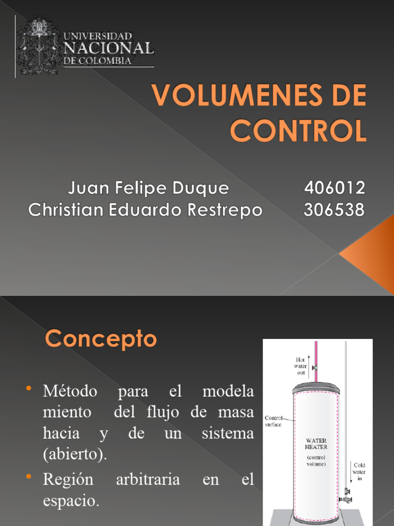 Volumenes de Control1 | PDF | Calor | Termodinámica