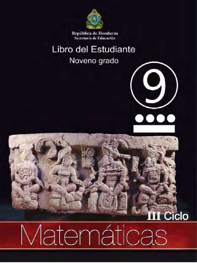 Libro Del Estudiante Mat Noveno Grado Web | PDF | Honduras | Educación ...