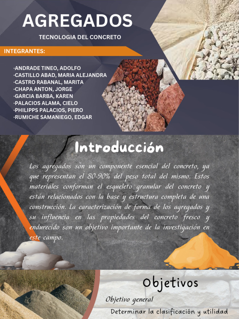 Agregados - Tecnoco | PDF | Hormigón | Arena