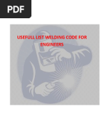 International Welding Codes and Standards | PDF | Welding | Construction
