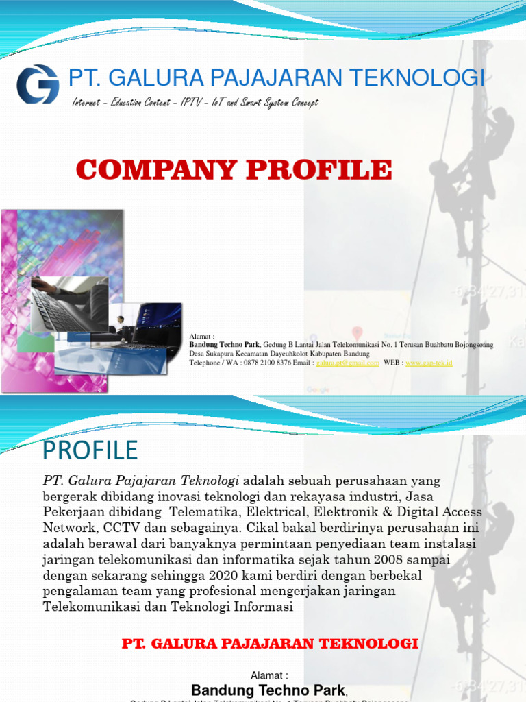 Compro Gaptek Ict - 2021 | PDF