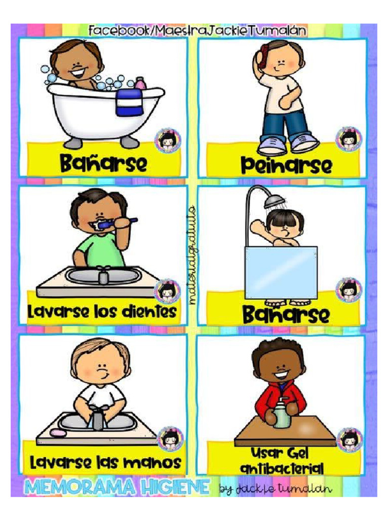 Habitos De Higiene Pdf