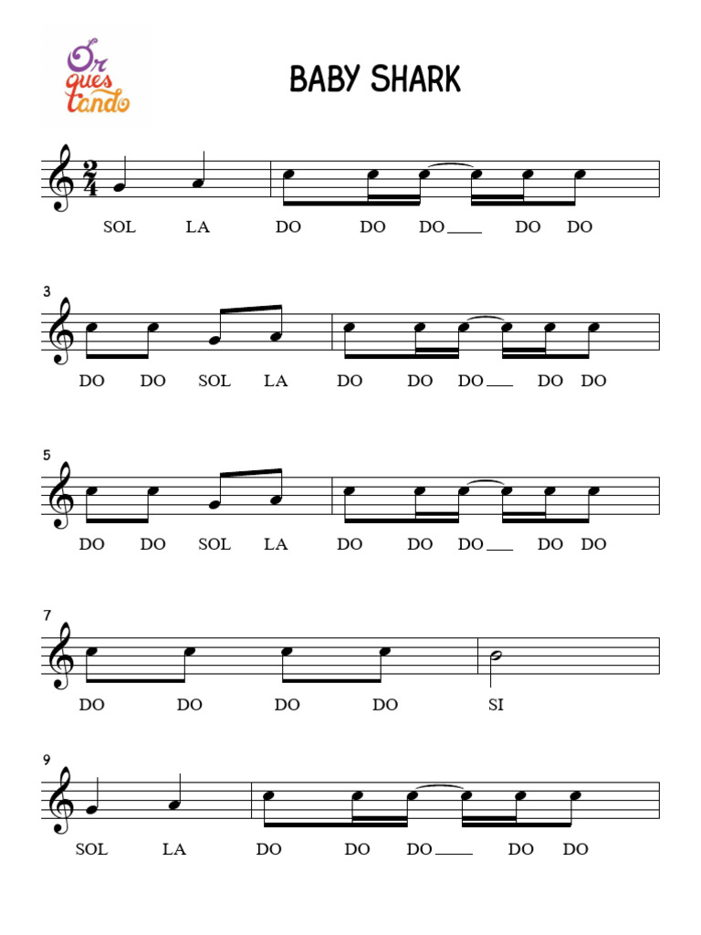 Baby Shark | PDF