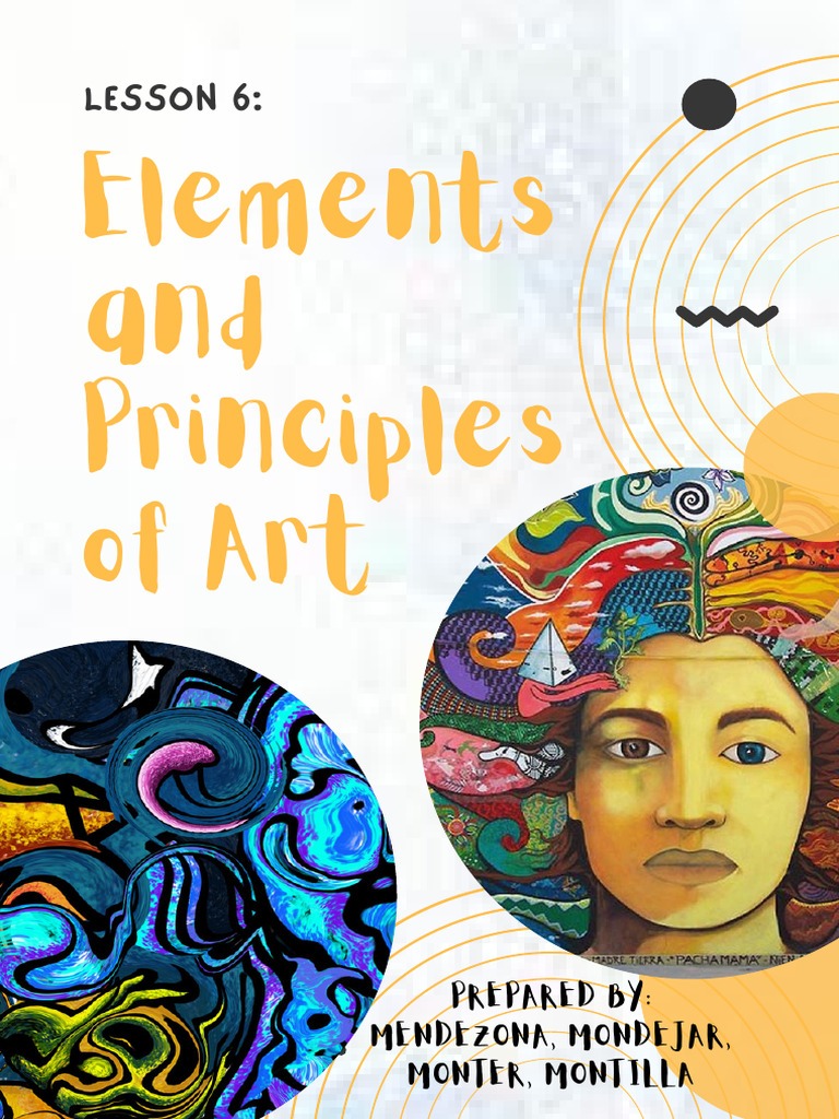 Lesson 6 Elements and Principles of Art Handout | PDF | Color | Vision