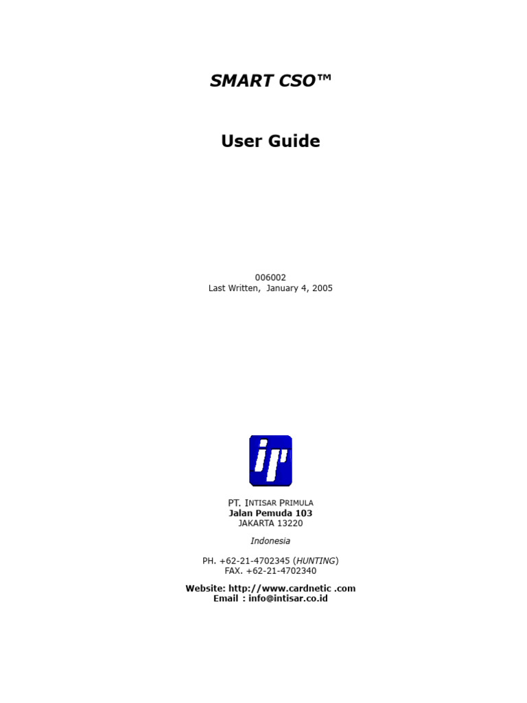E - Smart Cso Manual | PDF | Login | Button (Computing)