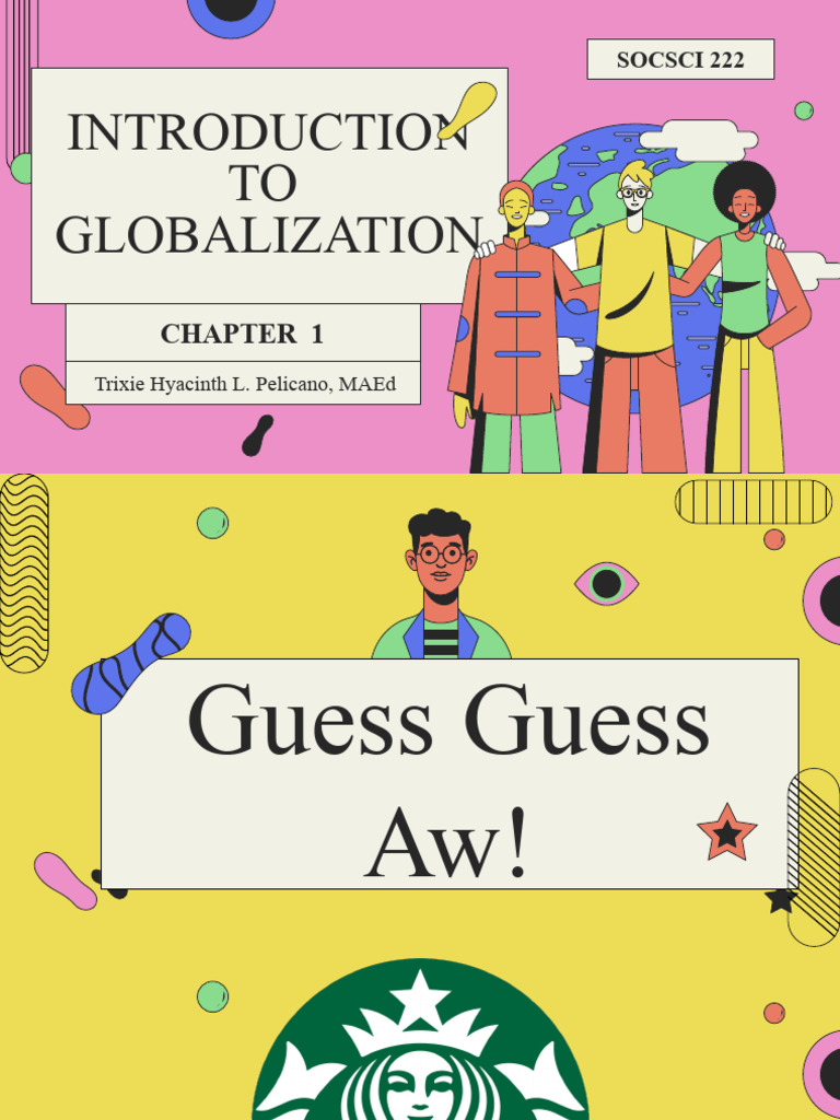 Chapter 1 Introduction To Globalization 1 Pdf Globalization Economies
