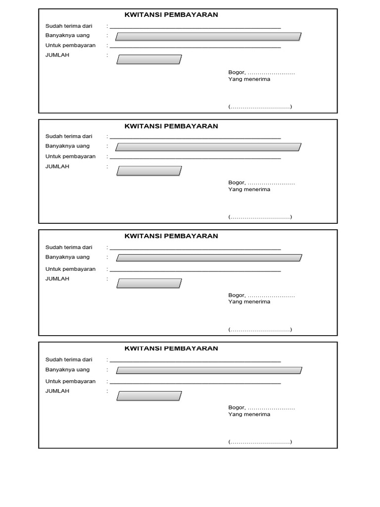 Copy of Format+KWITANSI | PDF