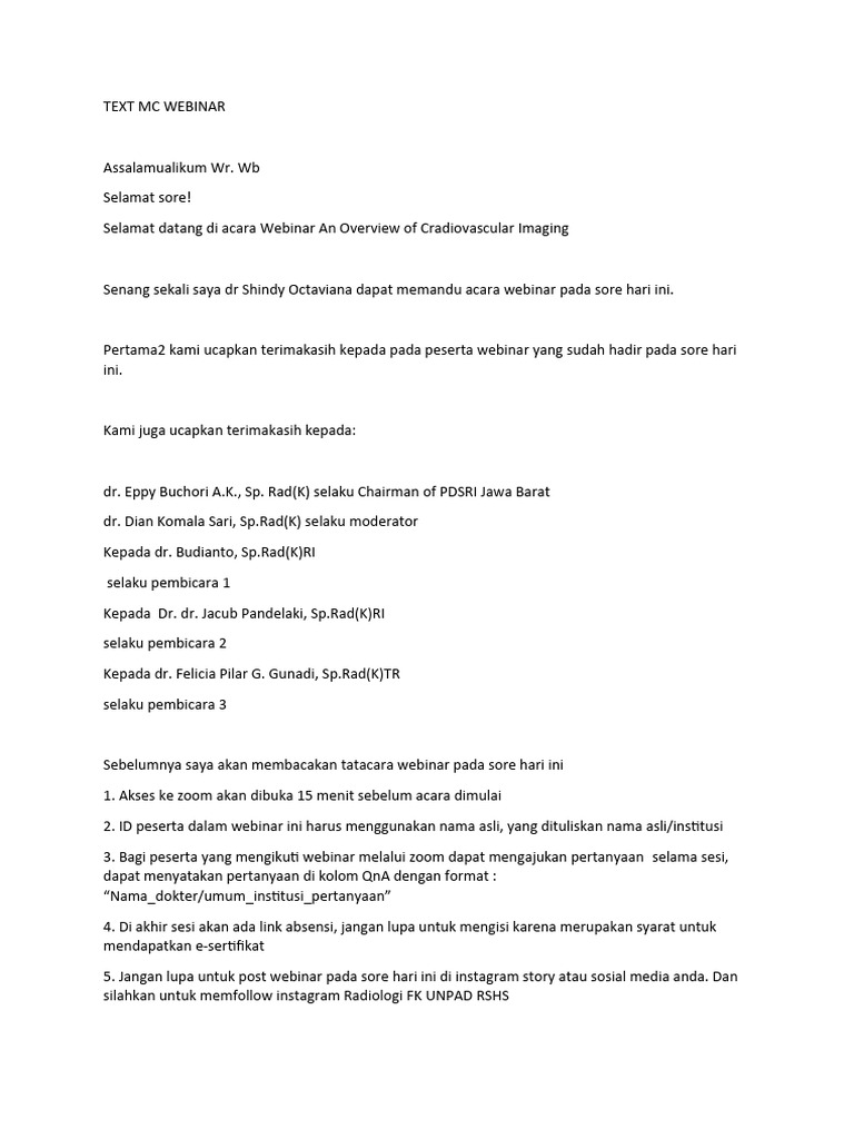 Text MC Webinar | PDF