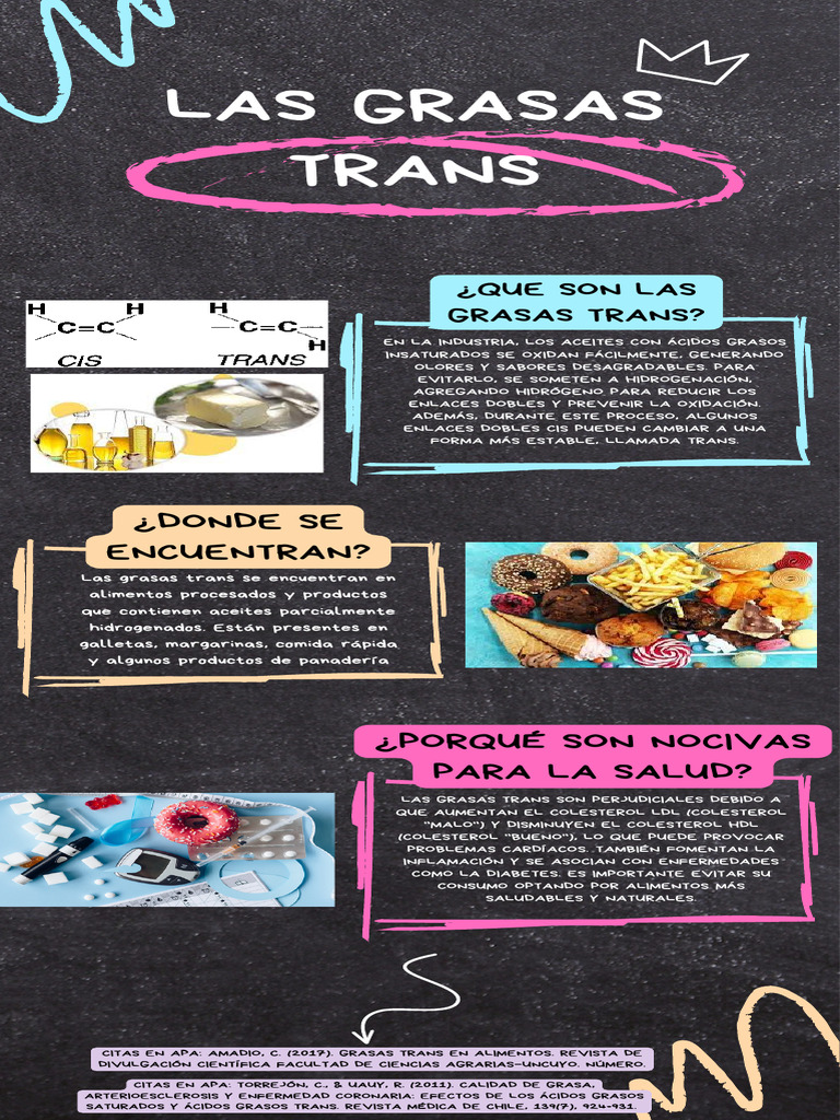 Infografia Las Grasas Trans | PDF