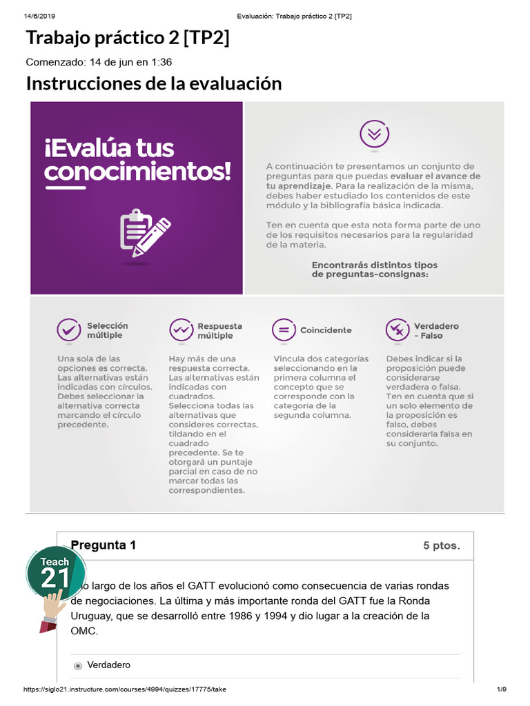 TP2 Com. Ext 80% | PDF | Finanzas y dinero