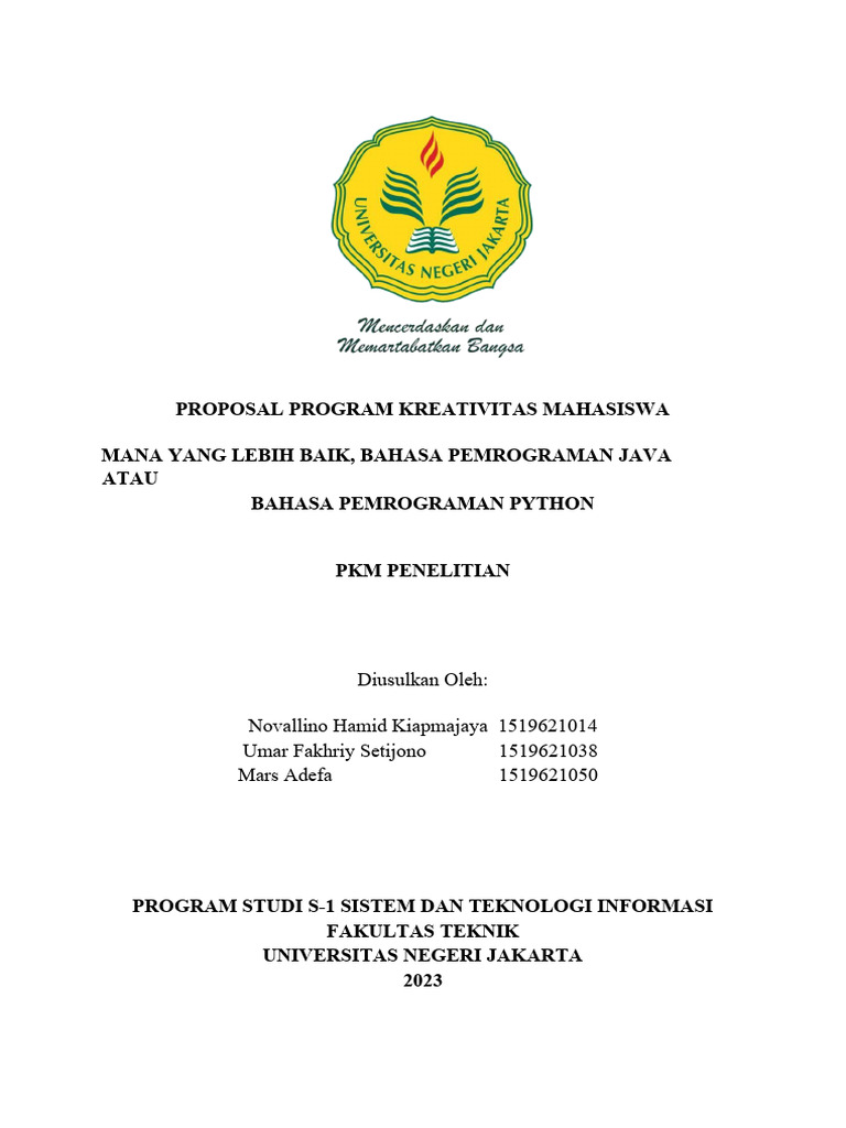 Java vs Python: Pilihan Terbaik? | PDF | Seni | Teknologi & Rekayasa