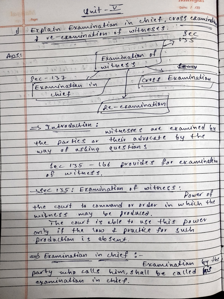 Evidence Unit 5 | PDF