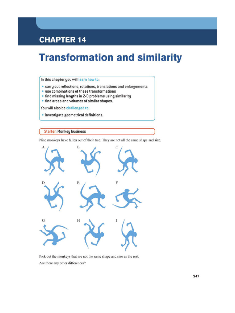 CH14-transformation and Similarity | PDF