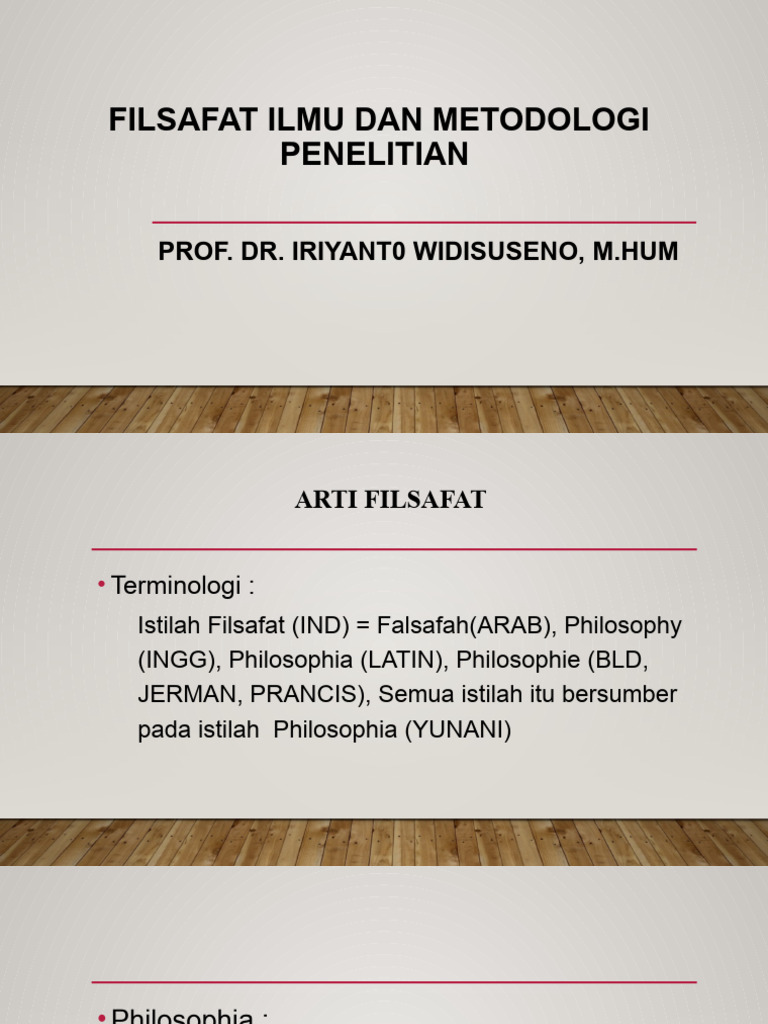 Fils Ilmu Dan Metpen S2 | PDF