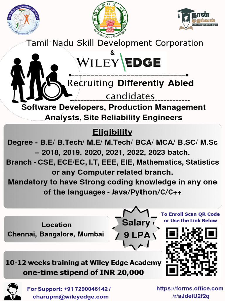 TNSDC - Wiley Edge Final PDF | PDF