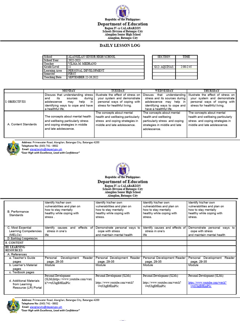 DLL Perdev Week-5. | PDF