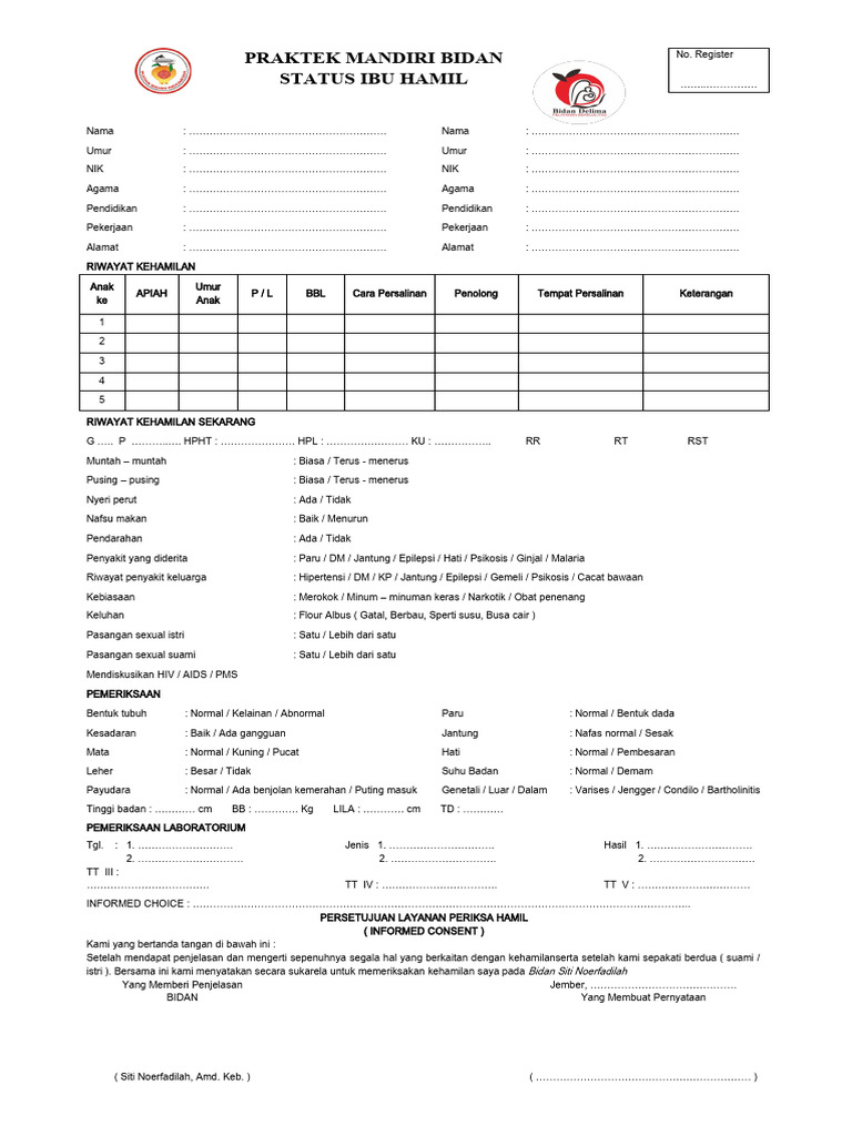 Kartu Ibu Hamil | PDF