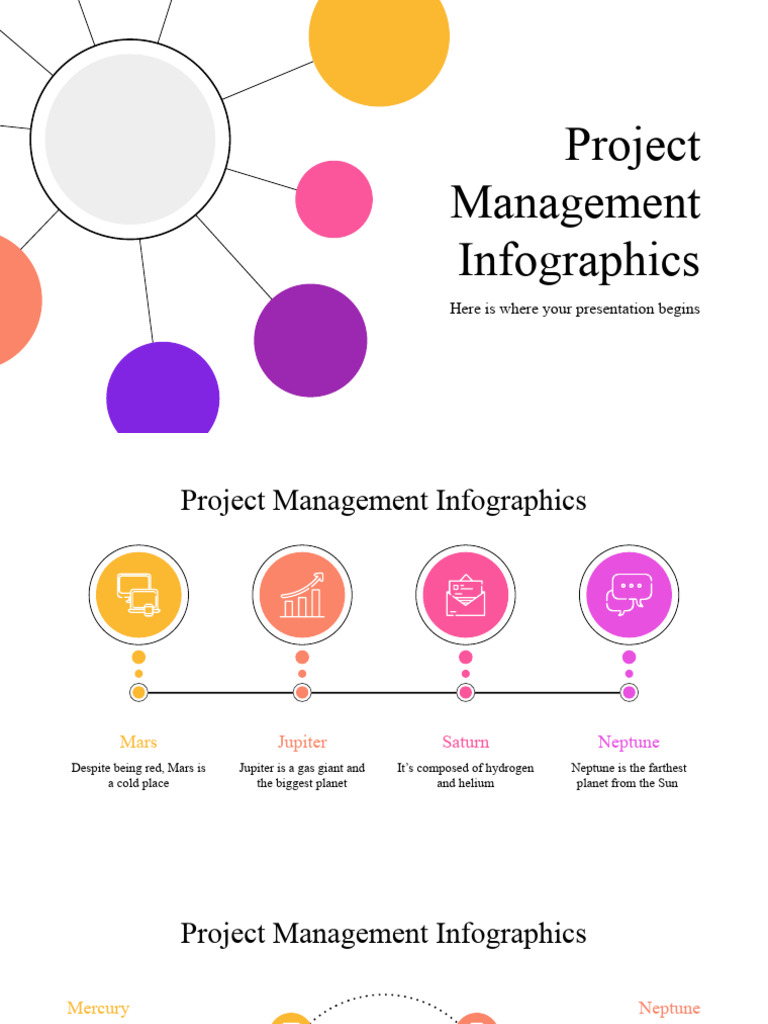 Project Management Infographics by Slidesgo | PDF