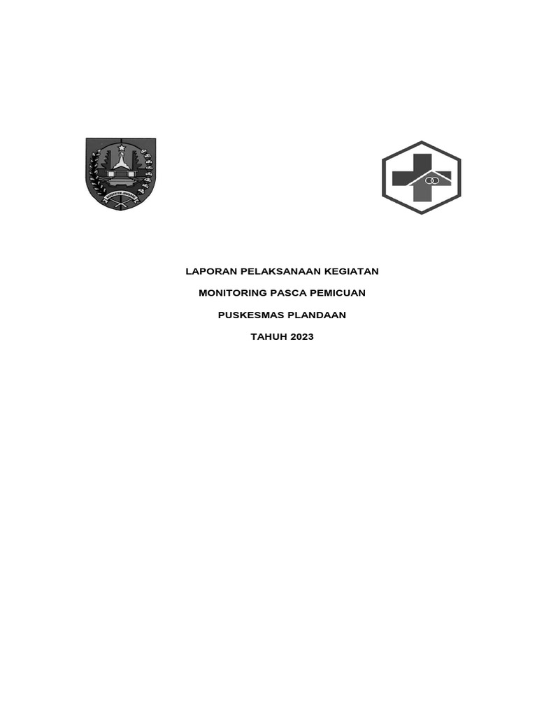 Monitoring Pasca Pemicu STBM 2023 | PDF