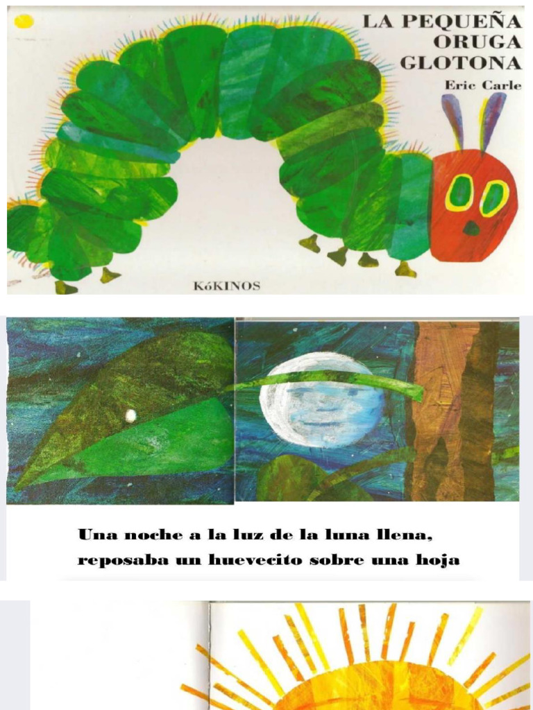 Cuento La Oruga Glotona | PDF