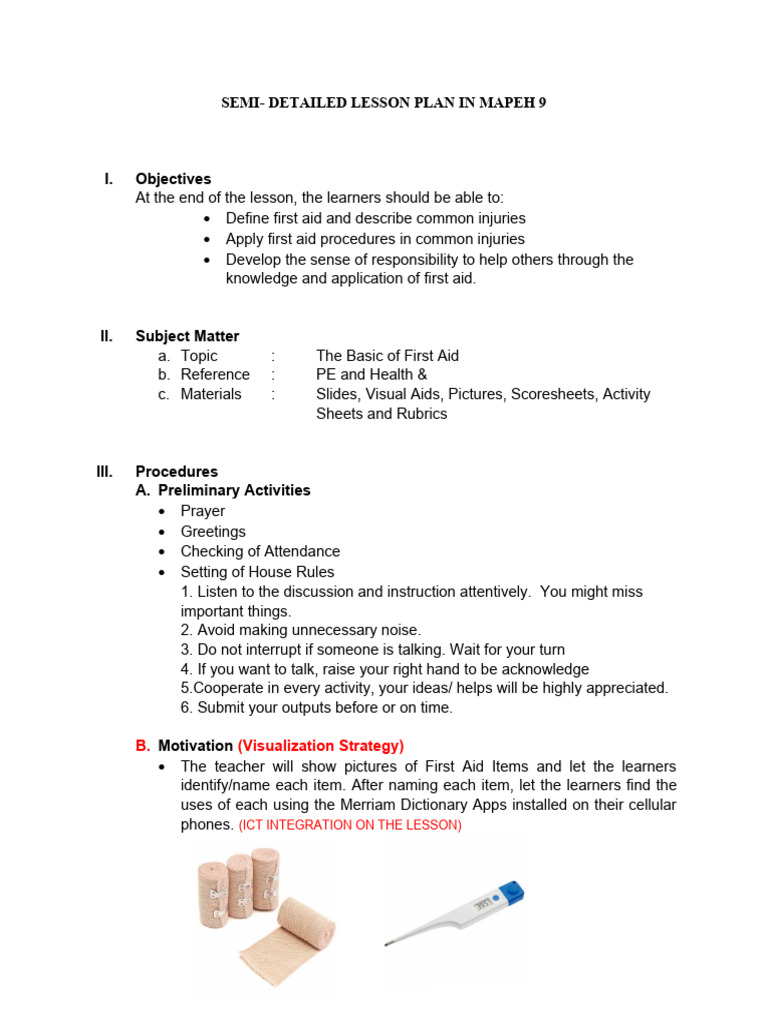 Lesson Plan in Mapeh 9 - VIRTUAL | PDF