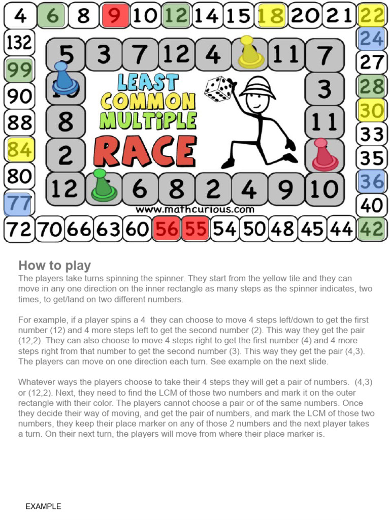 Finding LCM Game | PDF