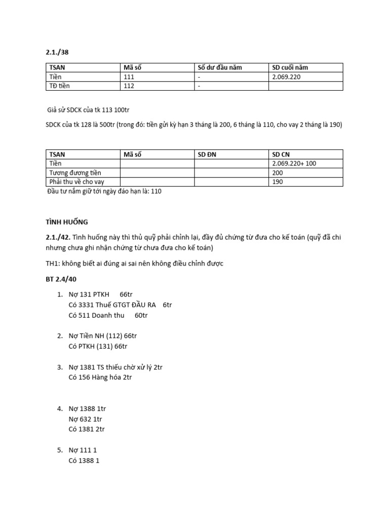 BT KTTC Chương 2 Trên L P | PDF