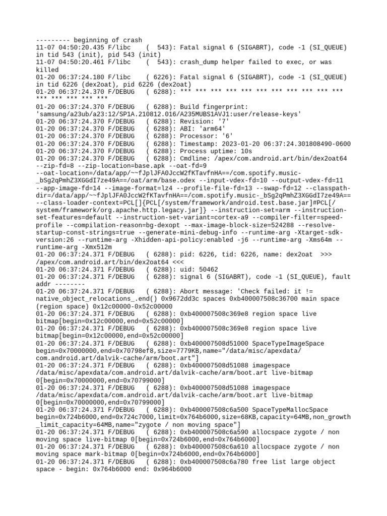 Logcat Prev Csc Log Pdf Android Operating System Computing Platforms 6144