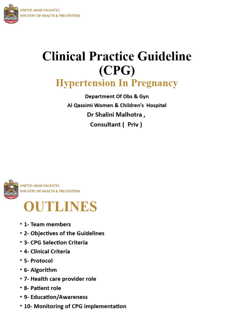 HTN CPG Final | PDF