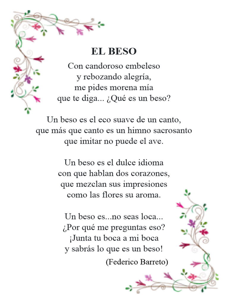 El Beso - Federico Barreto | PDF