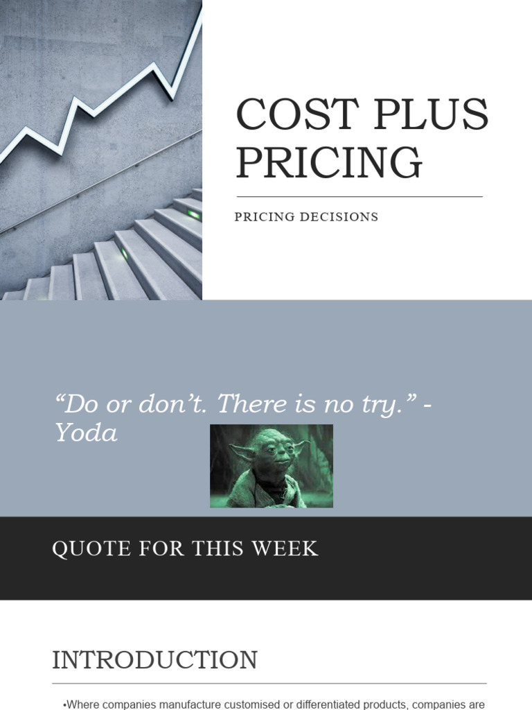 2 Cost Plus Pricing | PDF