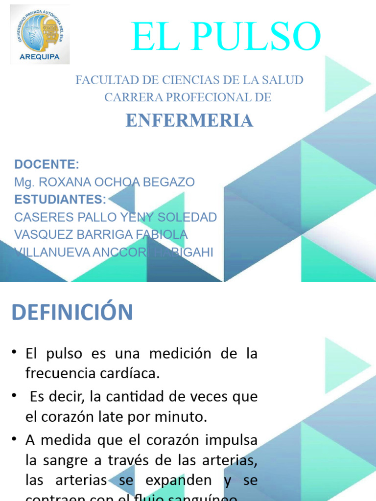 El Pulso | PDF | Legumbres | Extremidades (anatomía)