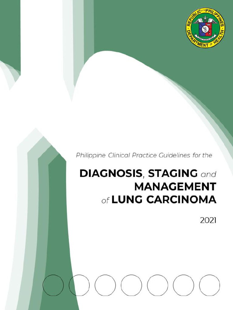 (CPG) Philippine Practice Guidelines For The Diagnosis, Staging, and ...