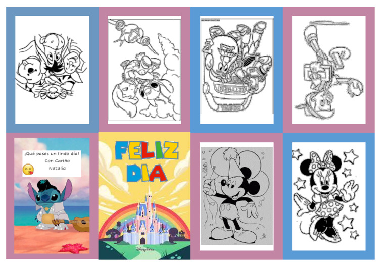 Libro de Colorear Disney | PDF