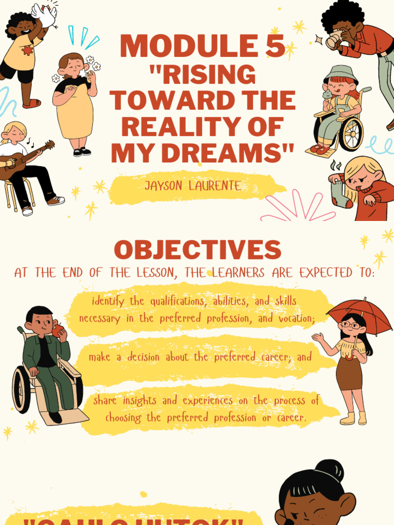 Module 5 Rising Toward The Reality of My Dreams | PDF | Learning | Cognition