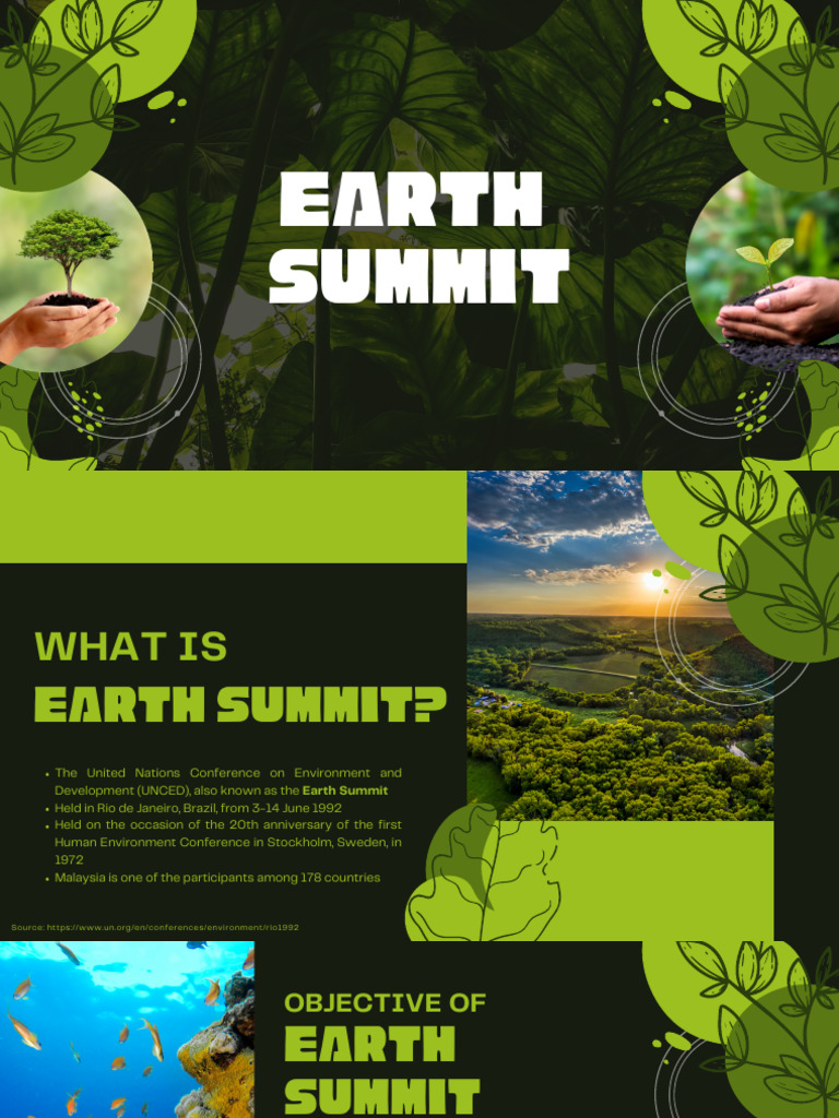 Earth Summit | PDF