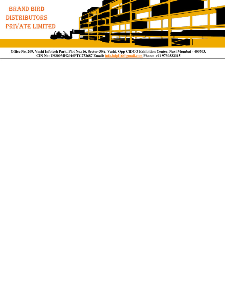 Bird Distributors Contact Information | PDF