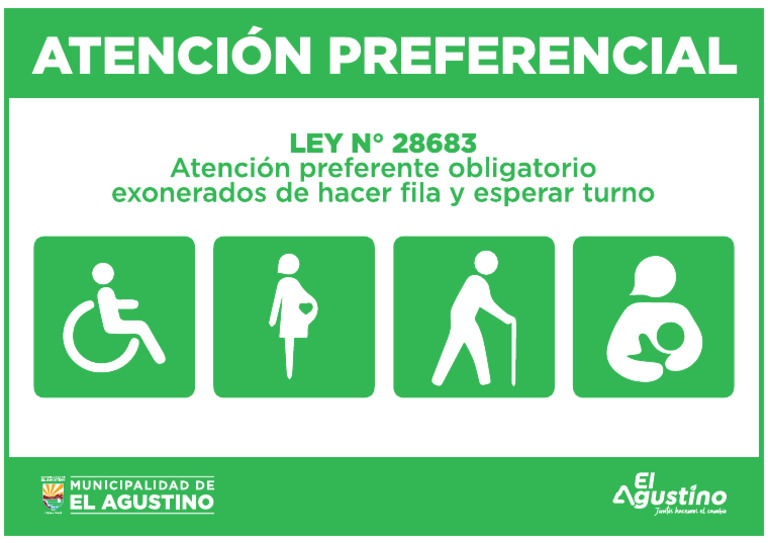 220520_Señaletica A4 Atencion Preferente | PDF