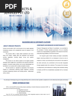 Meinhardt EPCM India Company Overview | PDF | Personal Protective ...
