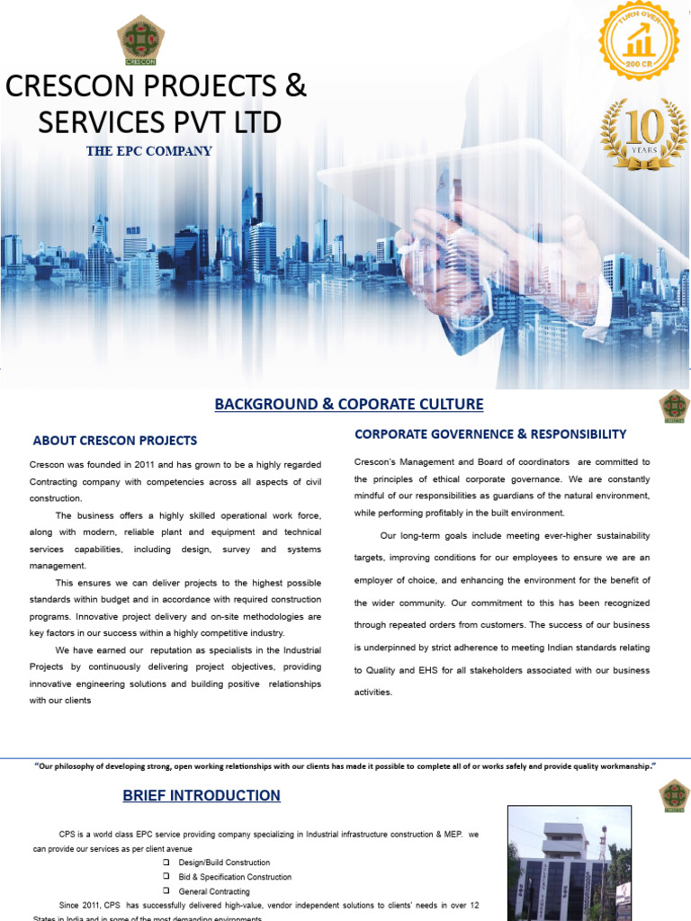 Crescon Profile | PDF
